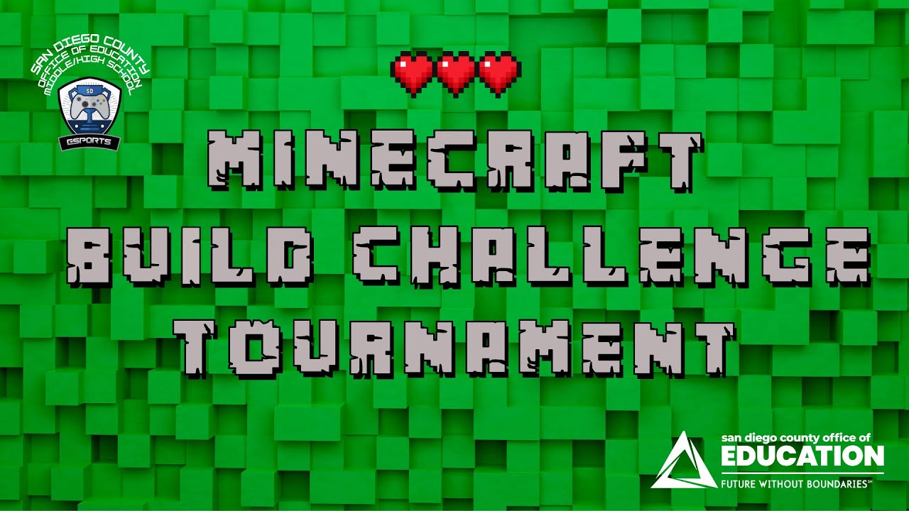 🏆 SDCOE Minecraft Esports Tournament LIVE! | Creative Build Showdown 🎮🔨 ...
