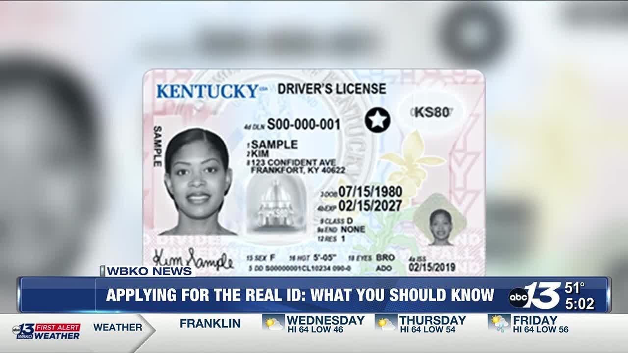 Kentucky has an official deadline for the real ID, here’s how to apply ...