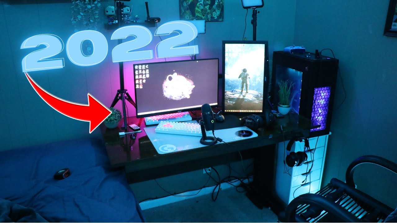 My 2022 Gaming/Streaming Setup!! - YouTube