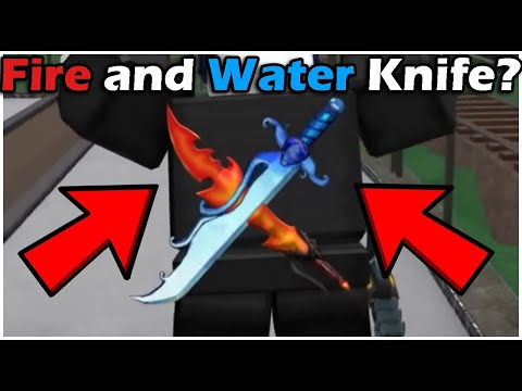 Fire and Water KNIFE? (MM2) - YouTube