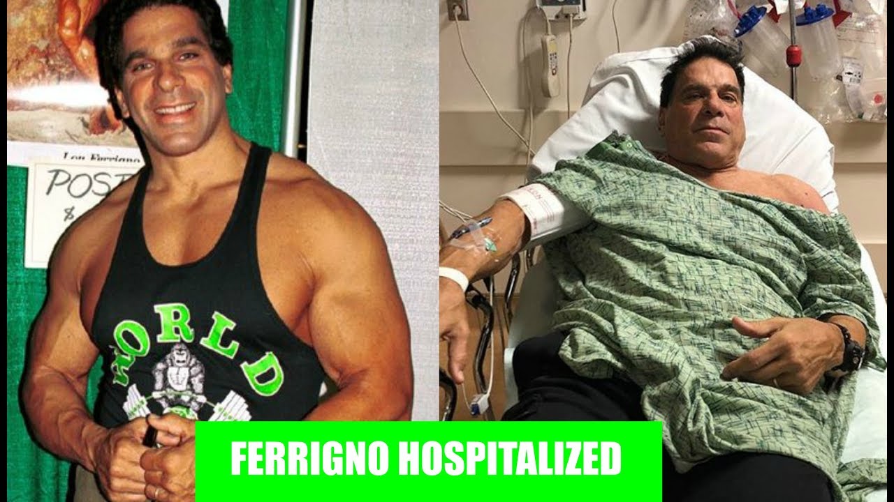 Lou Ferrigno Hospitalized after Bad Pneumonia Shot - YouTube