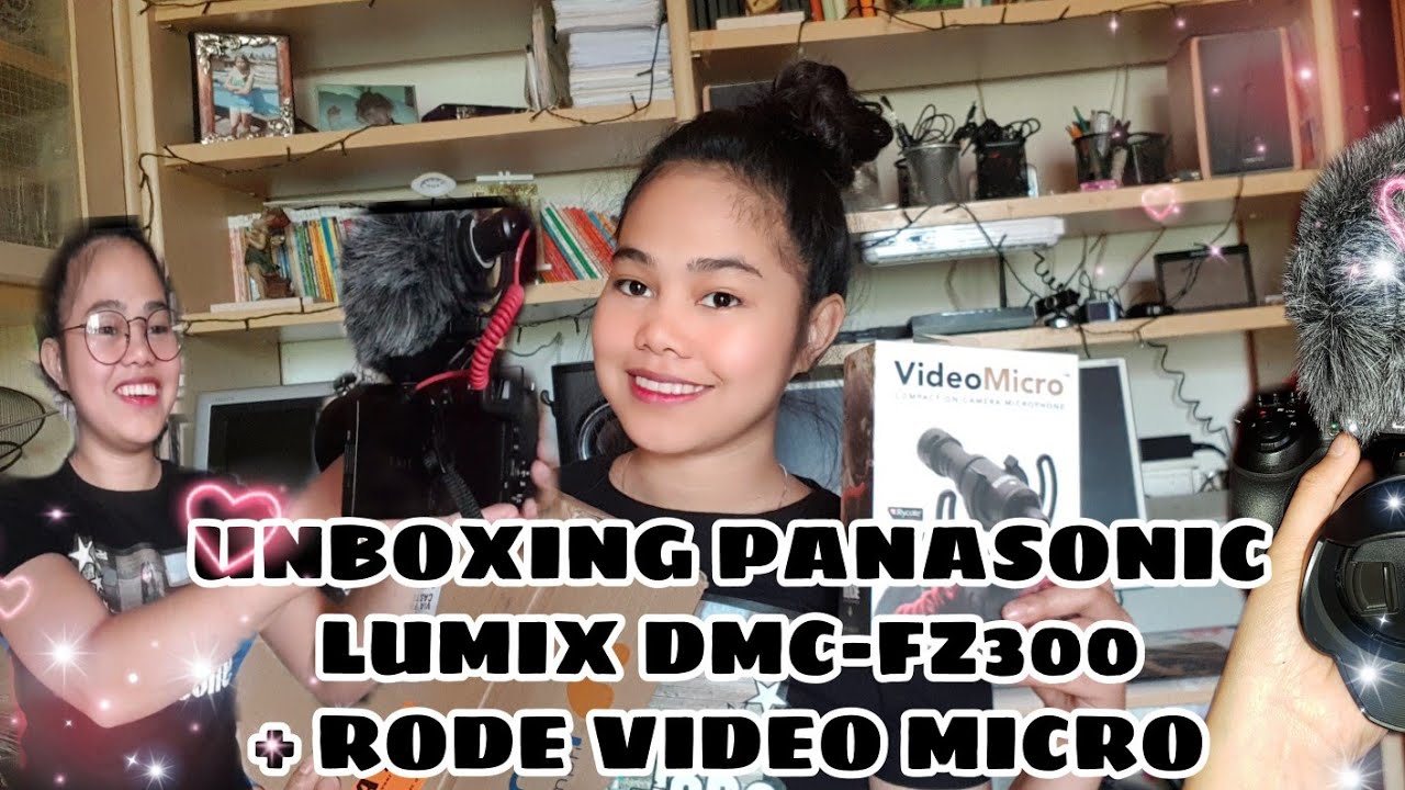 UNBOXING PANASONIC LUMIX DMC-FZ300+VIDEOMICRO RODE+TESTING| BJANEG ...