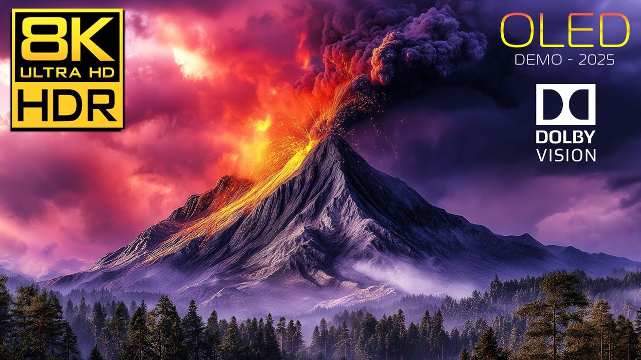 JAW-DROPPING 8K HDR Experience – OLED Demo in Dolby Vision™ 240FPS ...