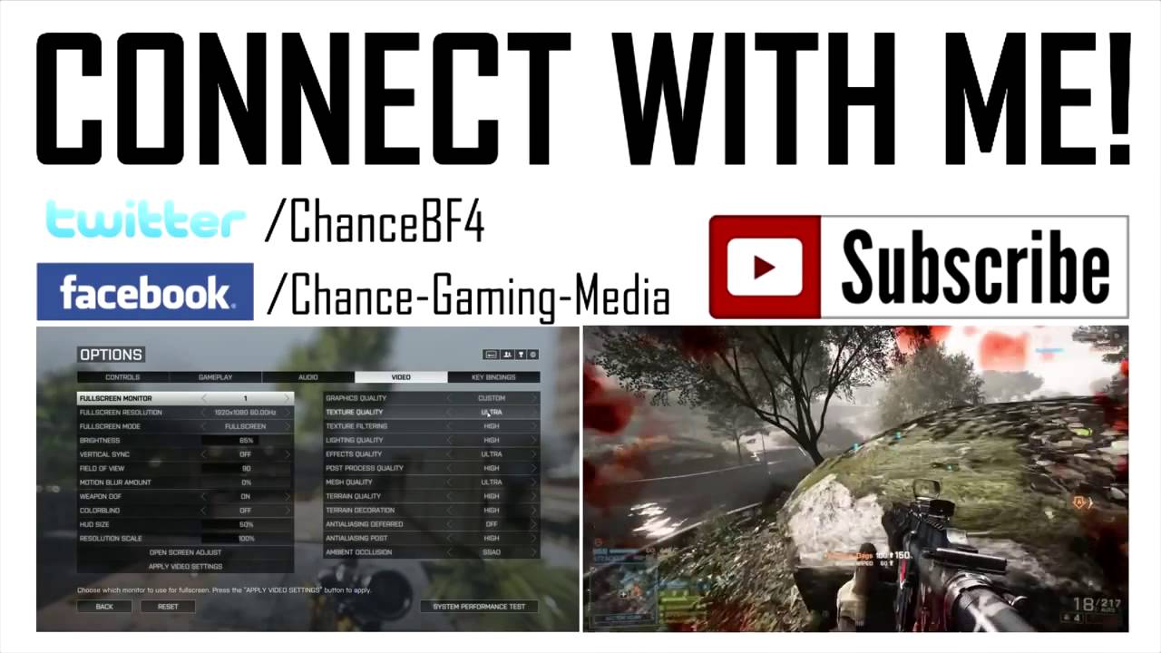 Battlefield 4 Mouse/Controller Sensitivity Settings! (BF4 29 1 CBJ MS ...