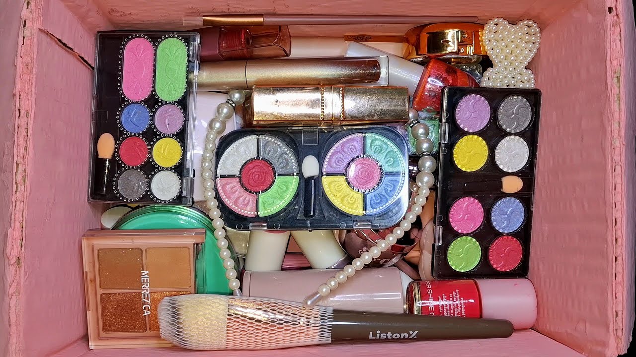 Unboxing Collection Of Makeup Set And Jewelry | Makeup Kit, Makeup Box ...