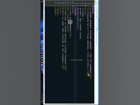 The Div Element in HTML With CSS | #Shorts #ytshorts #HTML #CSS #SM | HTML Beginner's Tutorial ...