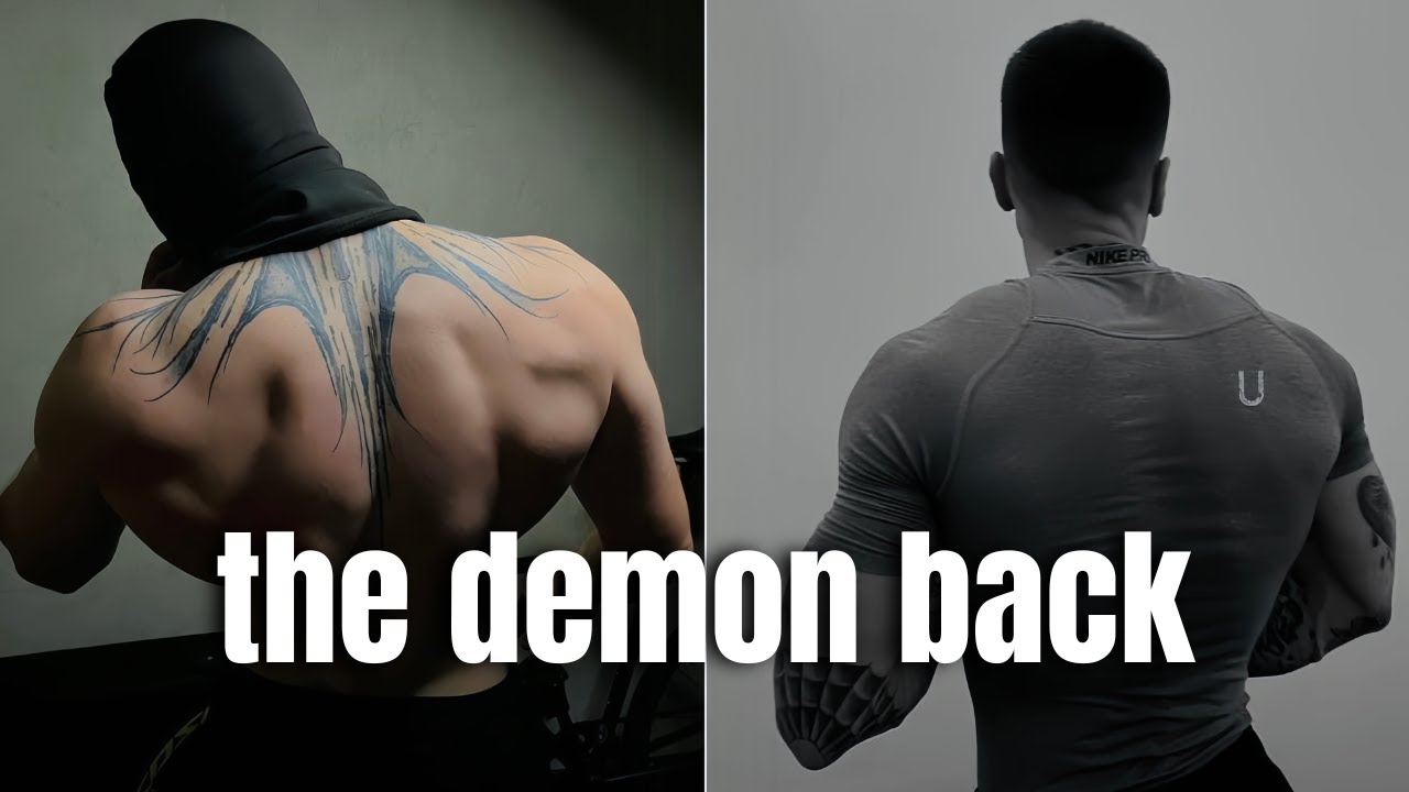 minimalist demon back training - do this - YouTube