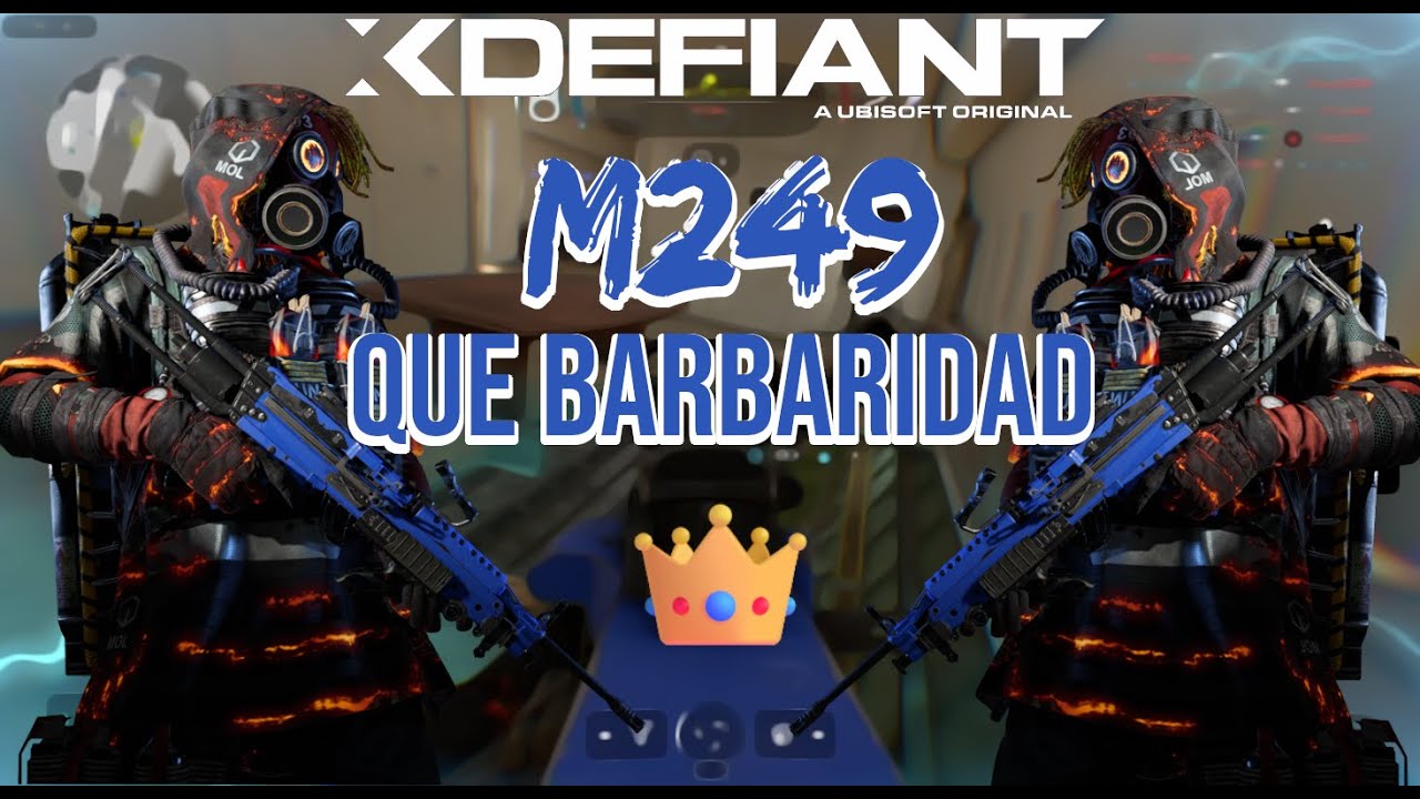 PROBANDO LA M249 EN XDEFIANT * VA MUY FINA POR LA LOBBY * - YouTube