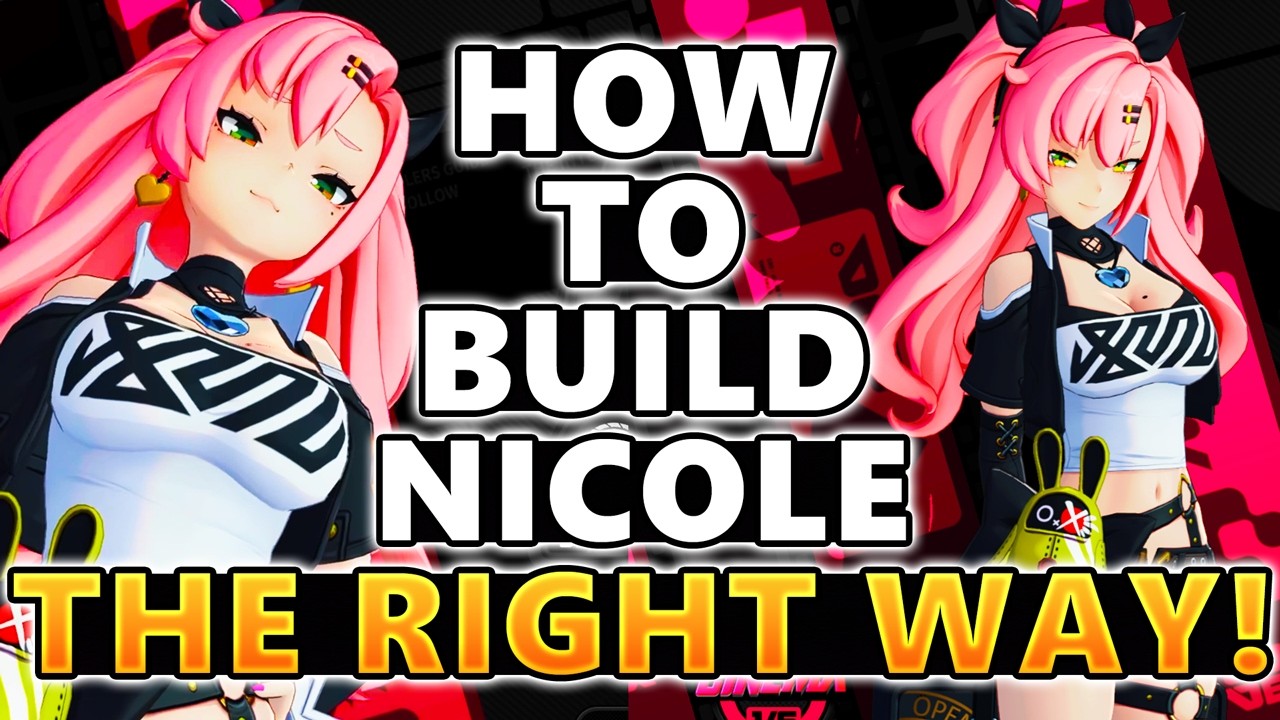 How To Build Nicole From Zenless Zone Zero - YouTube