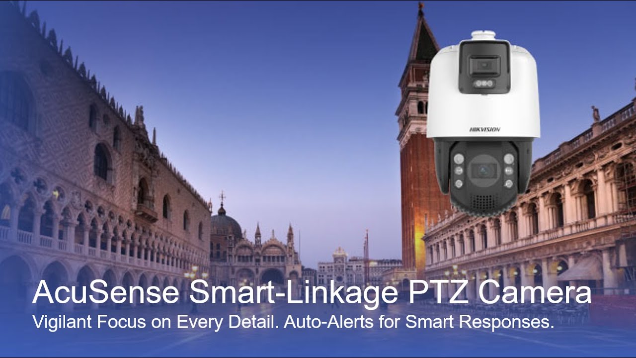 Introducing the AcuSense Smart-Linkage PTZ Camera - YouTube
