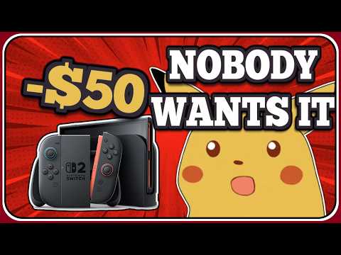 Die Nintendo Switch 2 bekommt WEGEN SCHLECHTER VERKAUFSZAHLEN NOCH EINE PREISSENKUNG