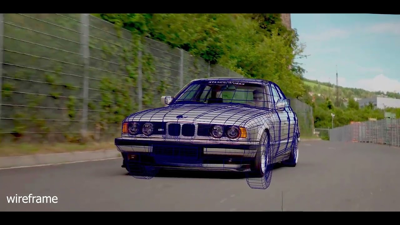 matchmove and rotomation, car object track. - YouTube