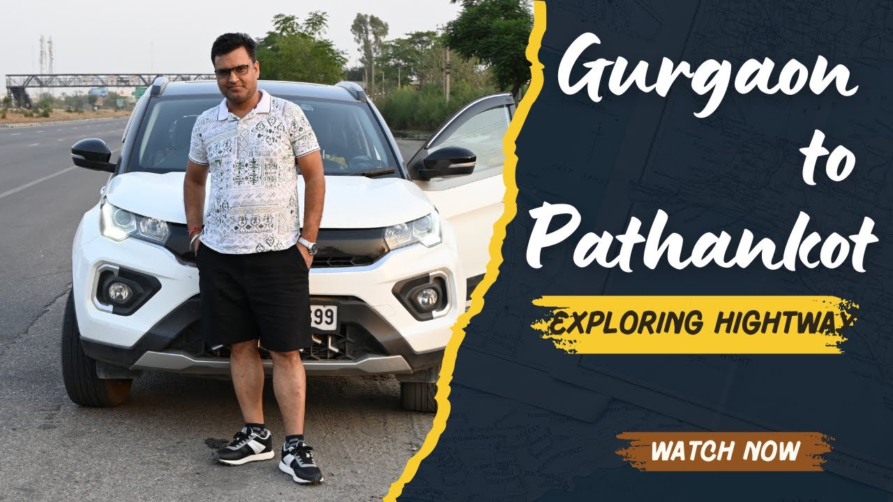 Road Trip from Gurgaon-Delhi to Pathankot || NH44 || Delhi To Pathankot ...