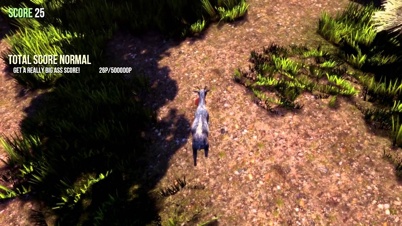 Goat Simulator - How to Unlock the Ostrich and Giraffe - YouTube