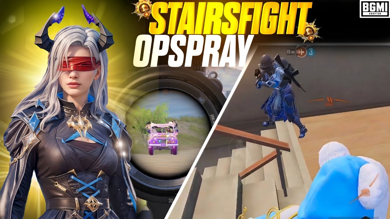 🥶STAIRS FIGHT OP SPRAY - YouTube