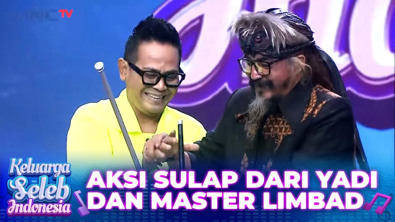 Aksi magic Yadi dan Master Limbad | KELUARGA SELEB INDONESIA - YouTube