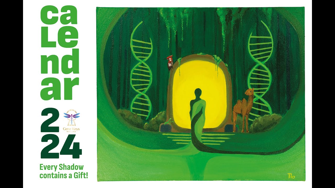 DREAM ARC INSPIRED GENE KEYS CALENDAR 2024 - YouTube
