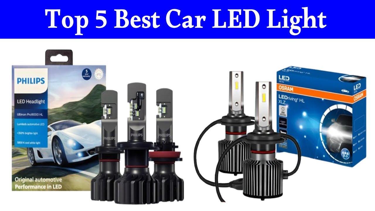 Top 5 BEST Car LED Lights For 2025 - YouTube