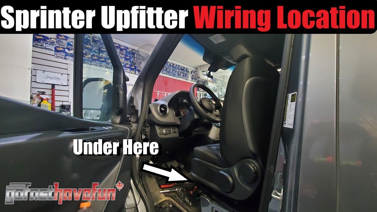 Mercedes Benz Sprinter Upfitter Wiring location finding Ignition (Add ...
