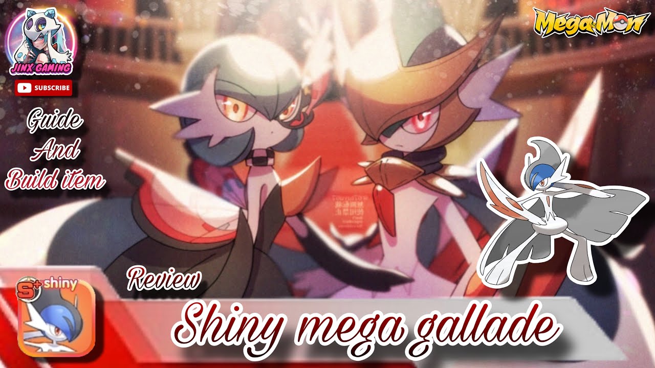 🔥Megamon🔥Shiny Mega Gallade | guide and Build item - YouTube