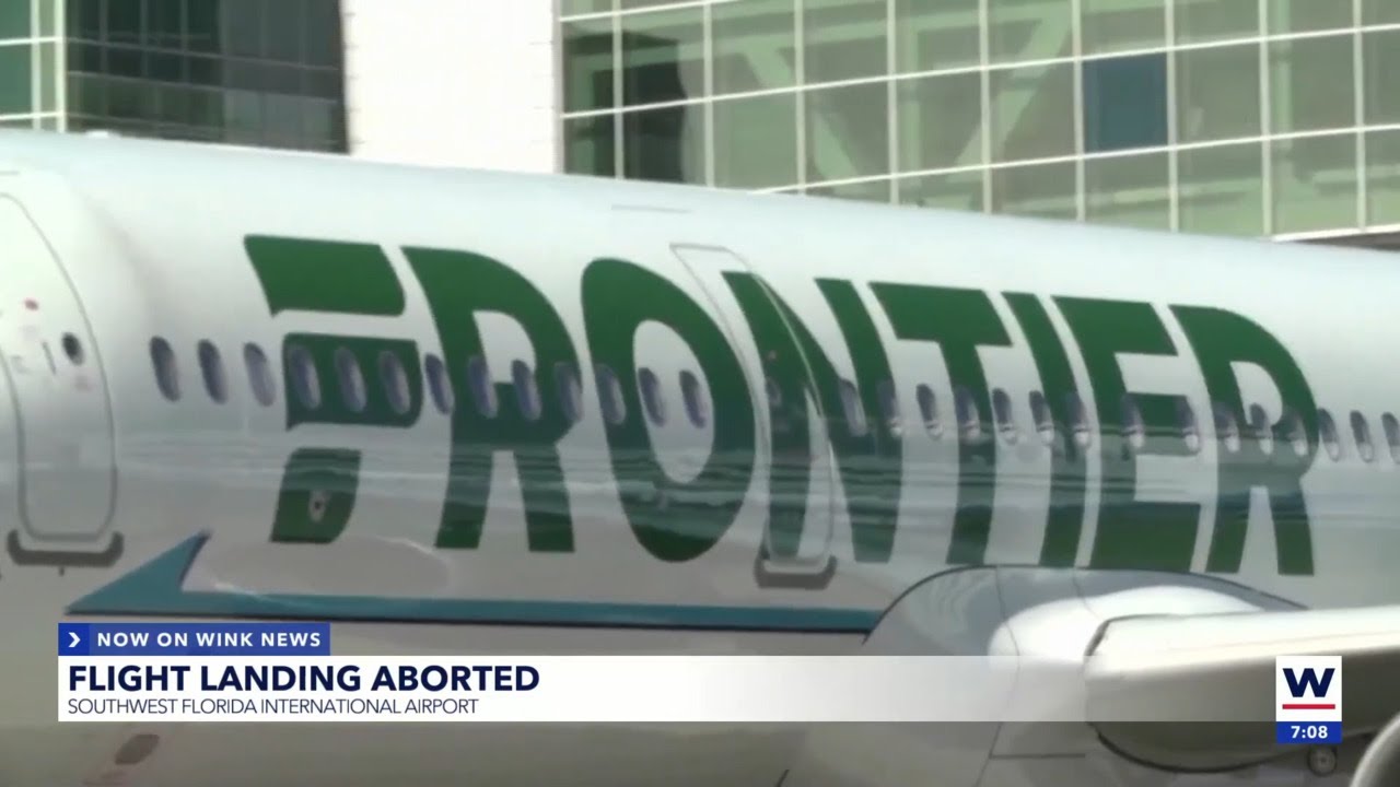 Frontier pilot avoids a potentially catastrophic collision at RSW - YouTube