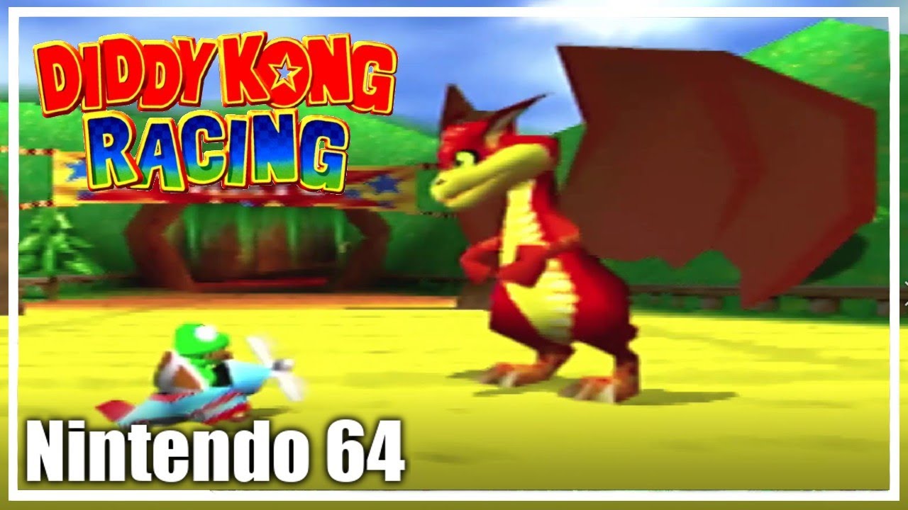 Diddy Kong Racing 100% Nintendo 64 Walkthrough (Dragon Forest Silver ...