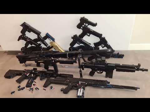 shooting all my lego guns... but they get bigger every time