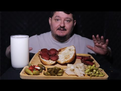 ||ASMR MUKBANG|| Sucuk Ekmek #neromasmr