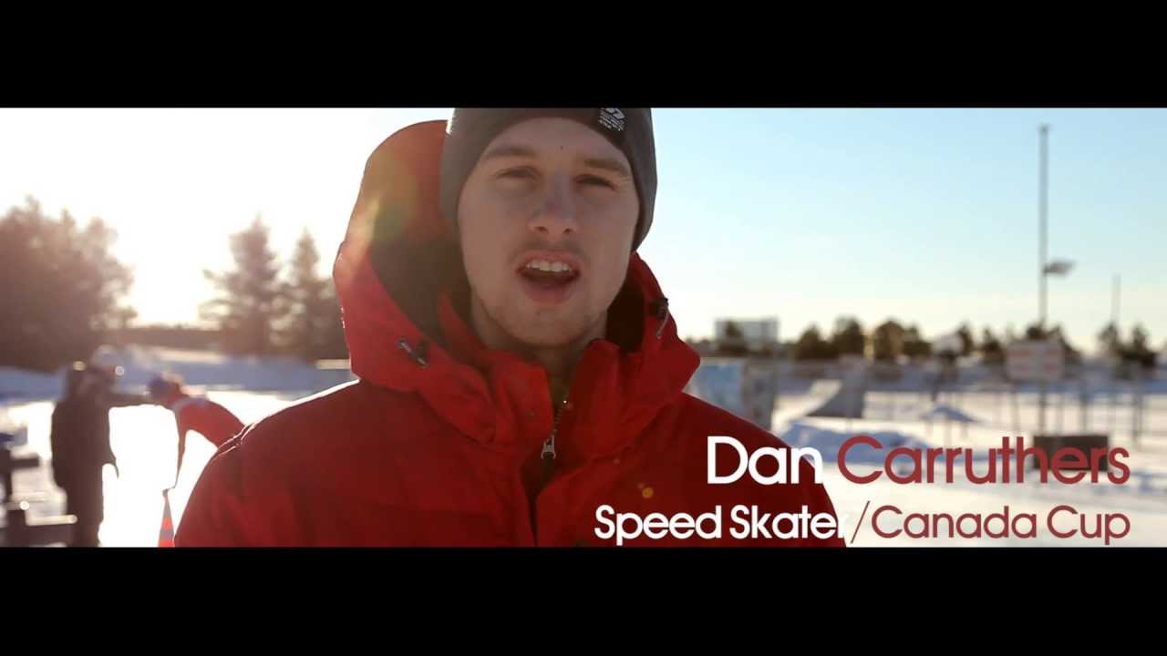 Danny Carruthers - Speed Skater/Canada Cup - YouTube