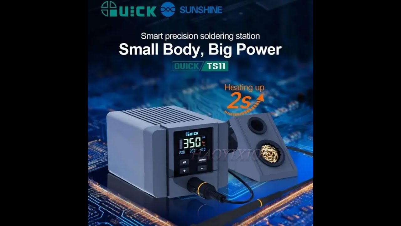 Máy hàn Quick TS11 - YouTube