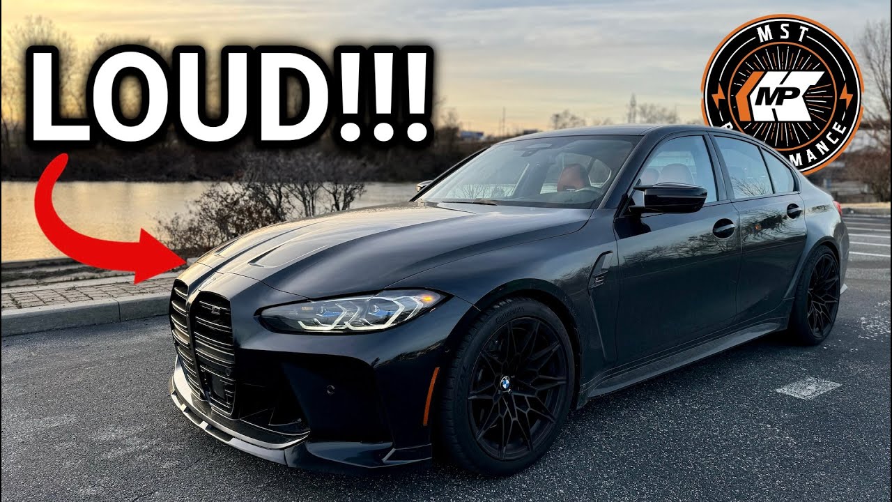 BMW G80 M3 MST Intake Install | Sounds LOUD! - YouTube