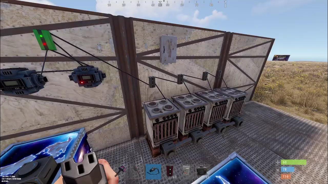 Rust: How to make a auto smelter - YouTube