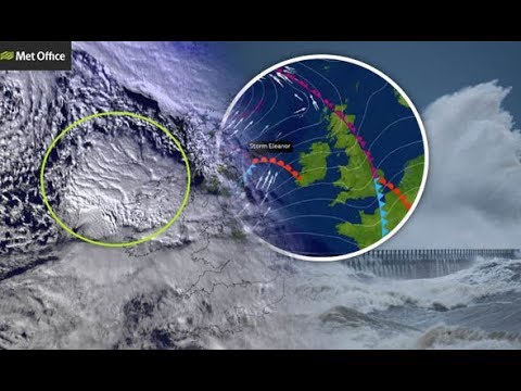Storm Eleanor path LIVE update UK storm slams as hurricane force ...