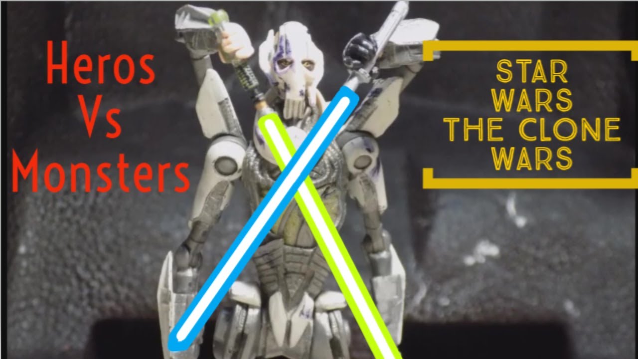 Star Wars The Clone Wars EP 1: Heros Vs Monsters (star wars stop motion ...