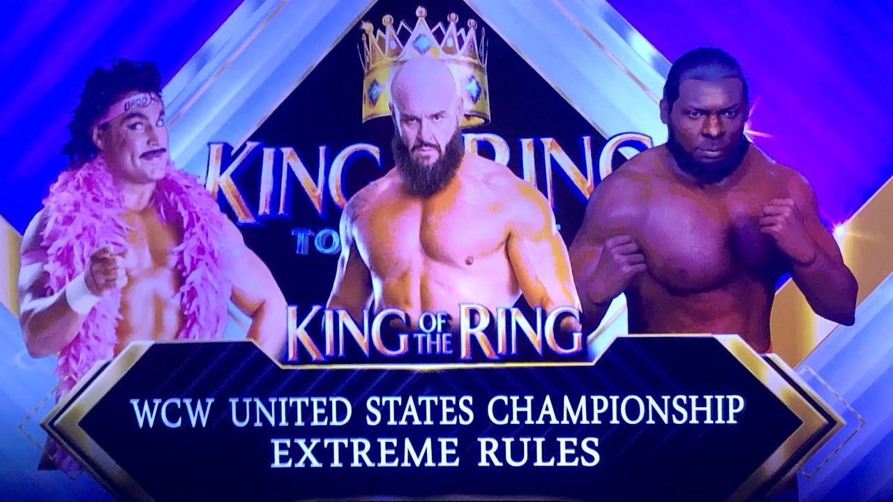 Bobo Brazil vs. Braun Strowman vs. Johnny B. Badd - Extreme Rules - YouTube