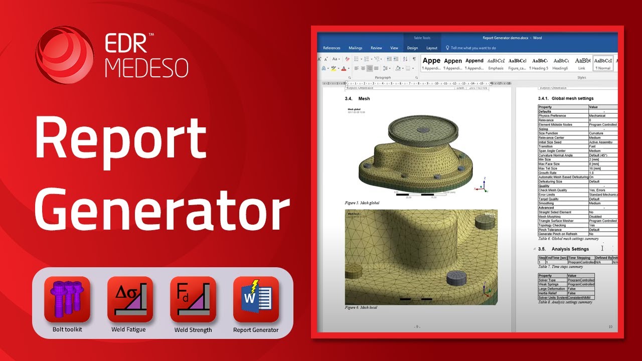 Report Generator App for Ansys | 2021 New Features Update - YouTube