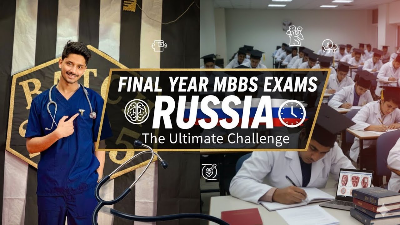 My MBBS Final Year Exam 😱 #nobufferfact #russia #india - YouTube