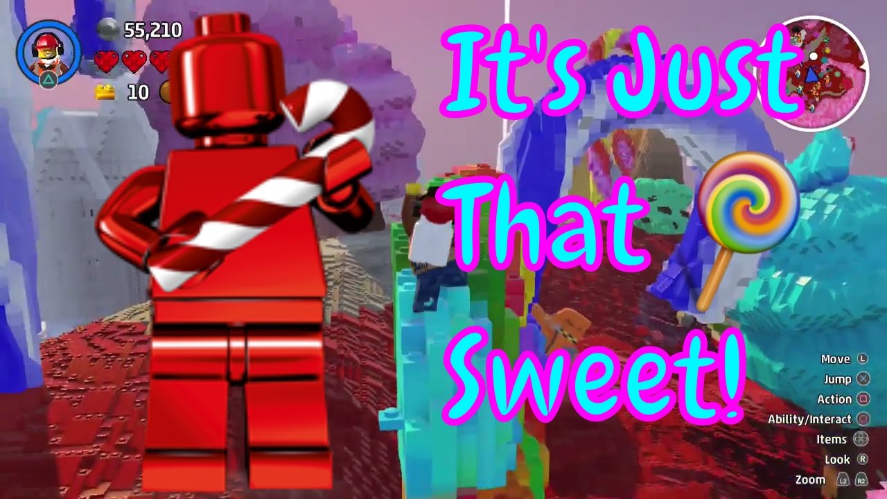 Lego Worlds PS4 CandyLand - YouTube