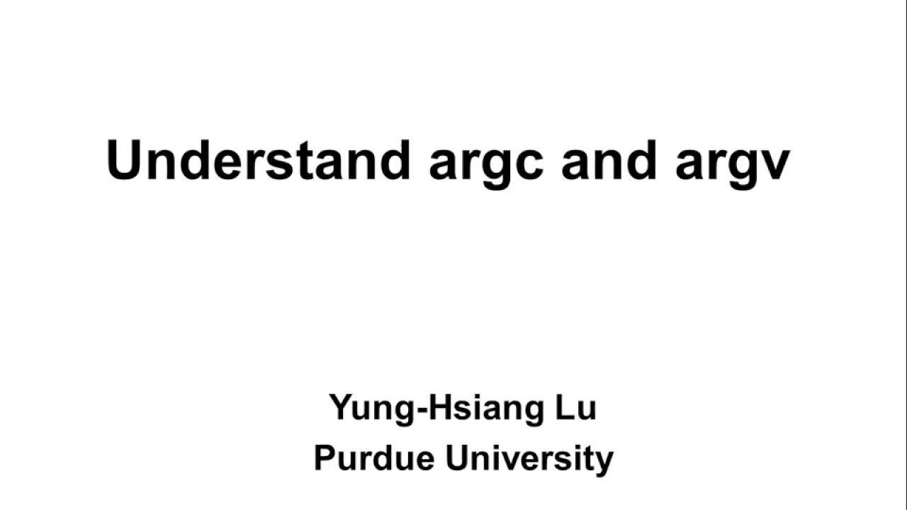C Programming In Linux Tutorial 015 Argc Argv Youtube ICS Insight Blog C Programming In Linux Tutorial 015 Argc Argv Youtube ICS Insight Blog
