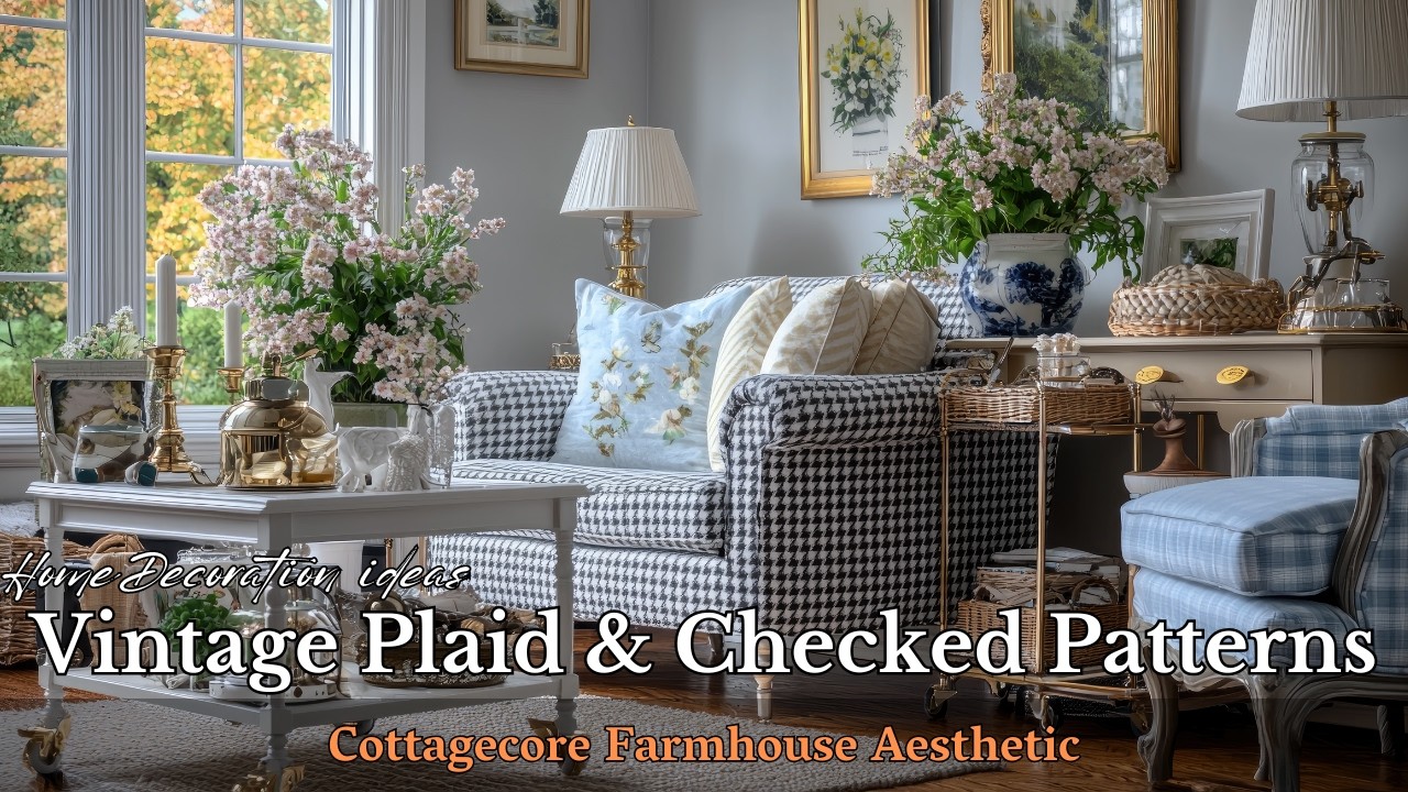 25 Vintage Plaid & Checked Patterns for the Ultimate Cottagecore ...