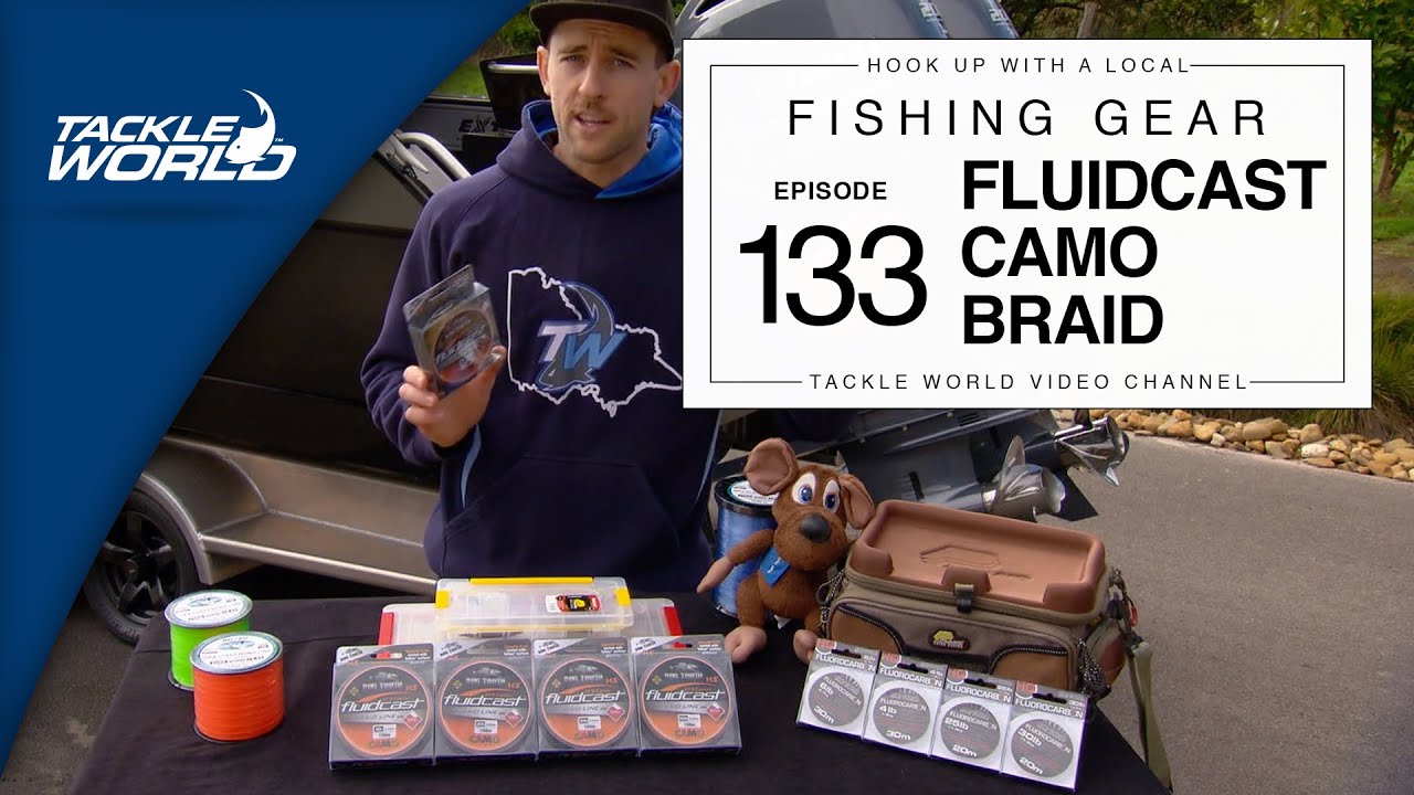 Dogtooth FluidCast™ Camo Braid, Superior Knot Strength - YouTube