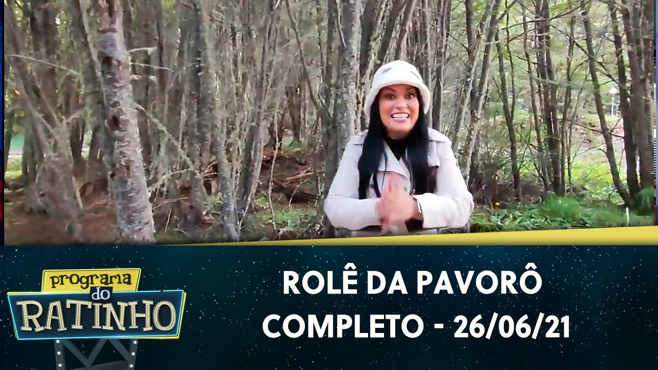 Milene Pavorô finalmente chega ao fim do mundo | Programa do Ratinho ...