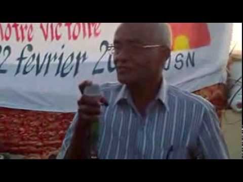 Intervention de Mohamed Daoud Chehem Président PDD a Quartier 6 - YouTube
