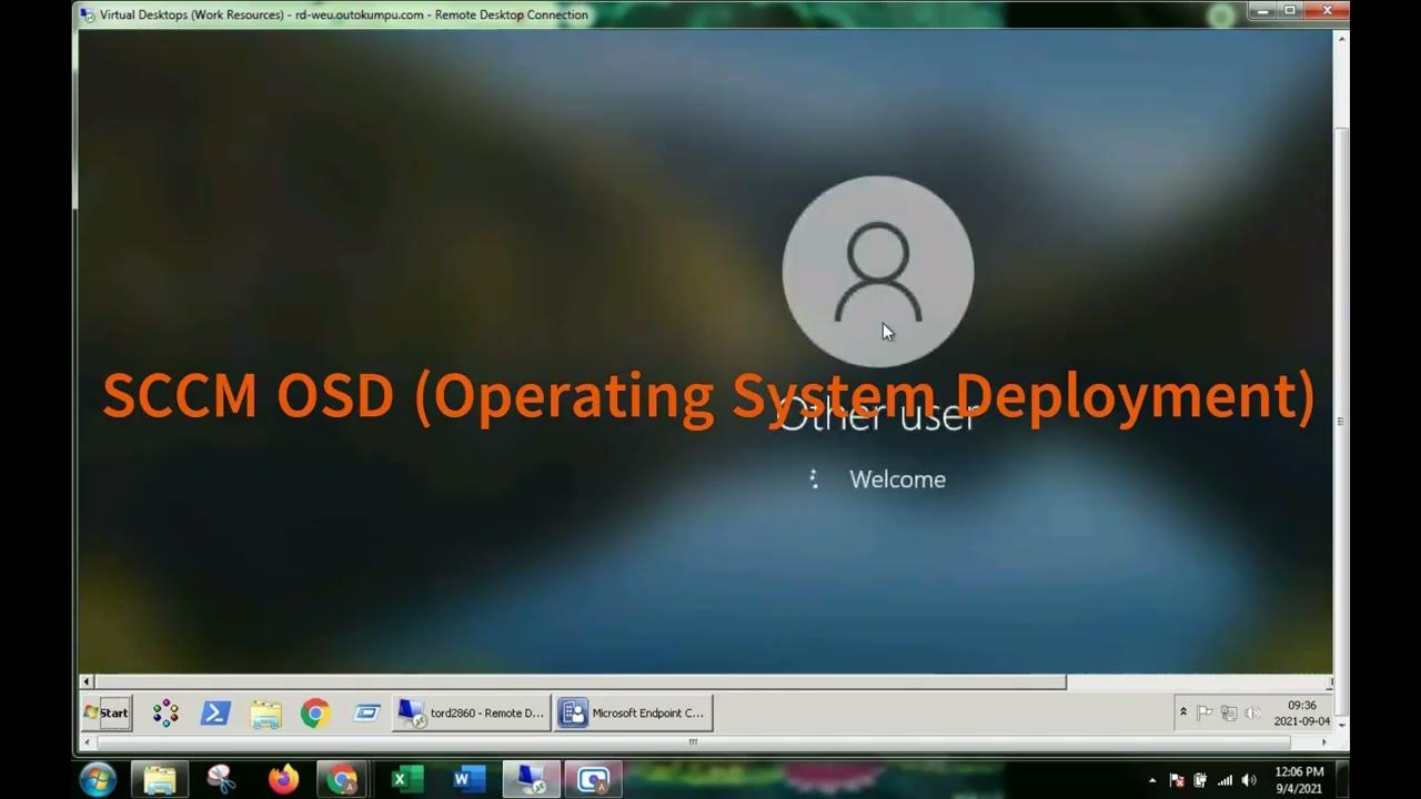 MECM or SCCM OSD (SCCM Operating System Deployment) #deployment #microsoft #tech #learn #howto # ...