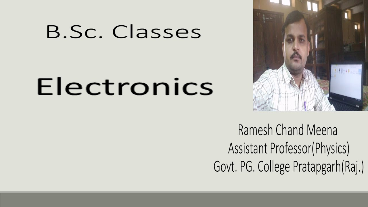 B.Sc. II Year (L-18) - YouTube