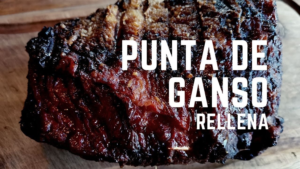 Punta de ganso rellena - YouTube