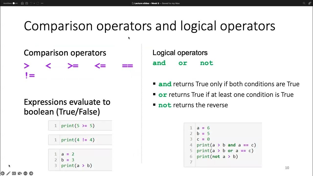 Quantitative trading strategies lecture 5.1 - Python programming basics ...