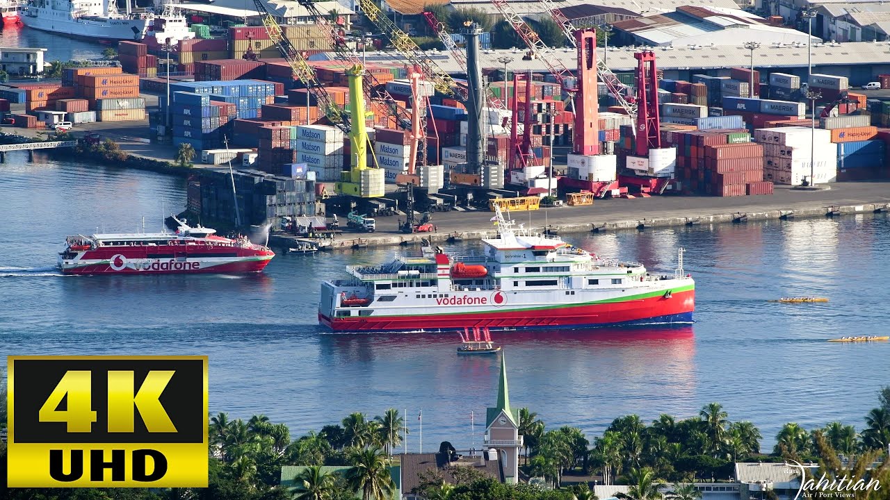 May 26, 2021 : New ferry vessel named TEREVAU PITI was seen entering ...