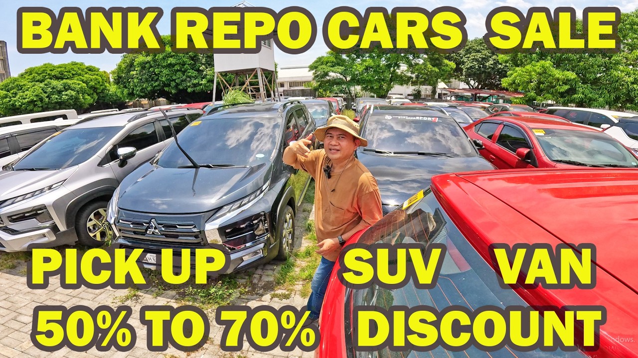 Bank repo car sale pick up suv van 7 seater 50% to 70% discount quality ...