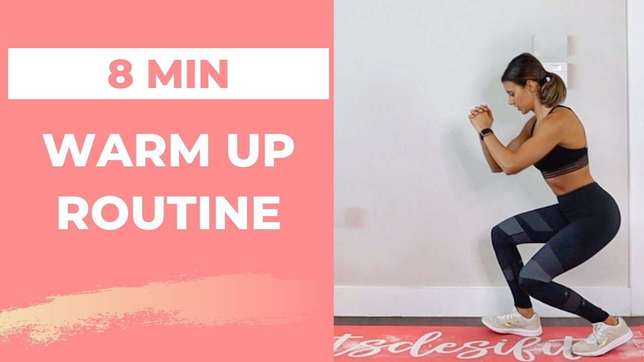 8 MIN DYNAMIC WARM UP ROUTINE - YouTube